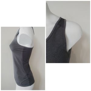 Nike | Tops | Nike Razor Back Drifit Tank Top Grey | Poshmark